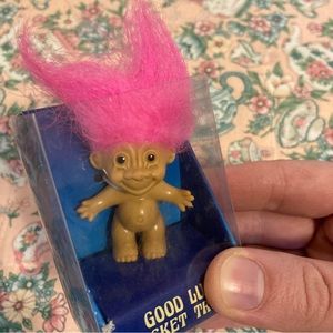 Russ | Toys | New In Box Russ Good Luck Pocket Troll Doll 2 Pink Hair ...